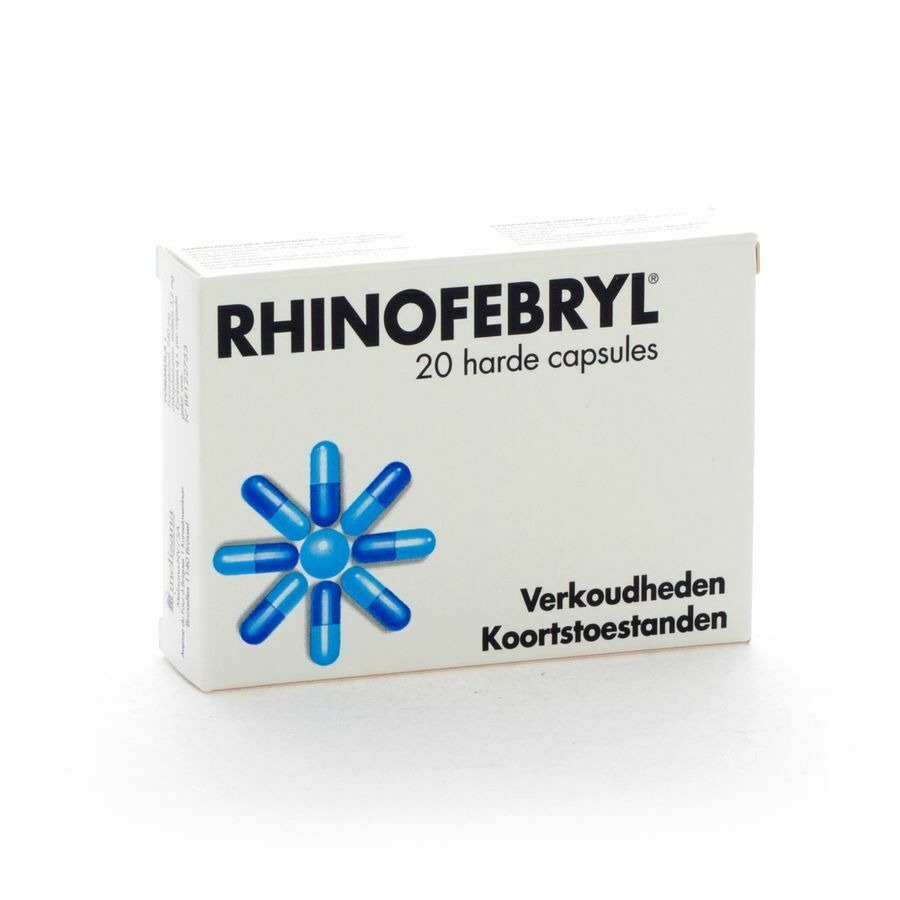 Rhinofebryl Caps 20 kopen - Pazzox, online apotheek zonder zorgen