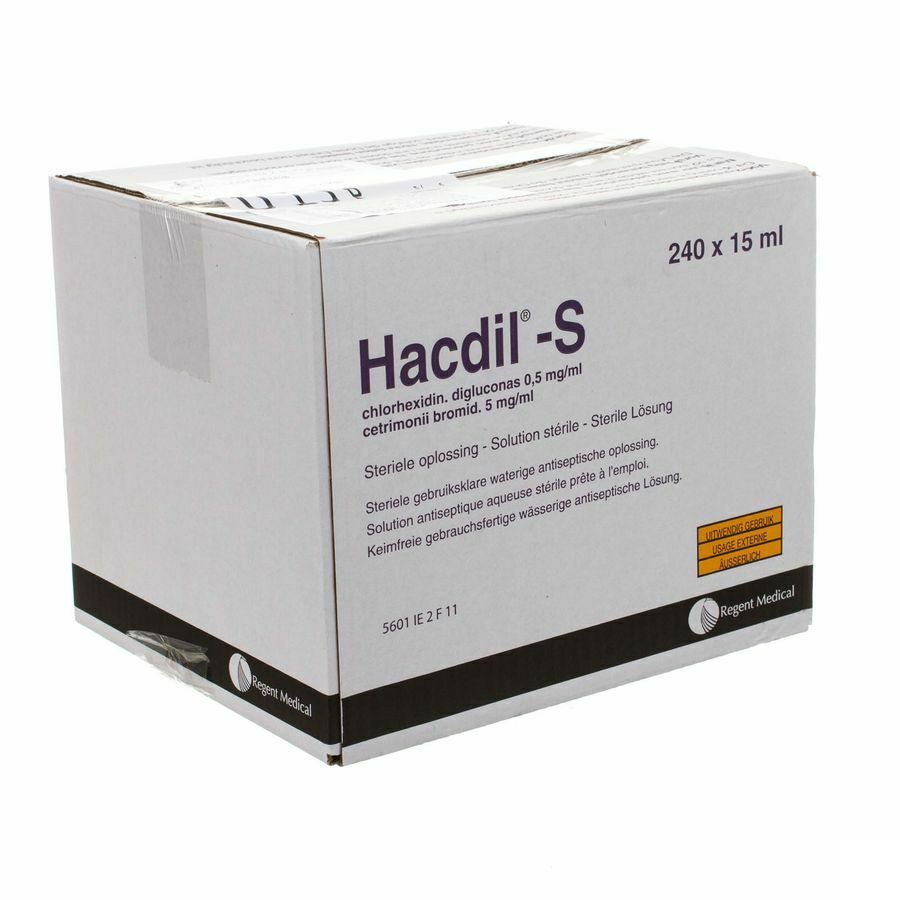 Hacdil-s 240x15 Ml Unit Dose kopen - Pazzox, online apotheek