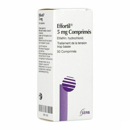 Effortil 5mg 50 Tabletten kopen - Pazzox, online apotheek