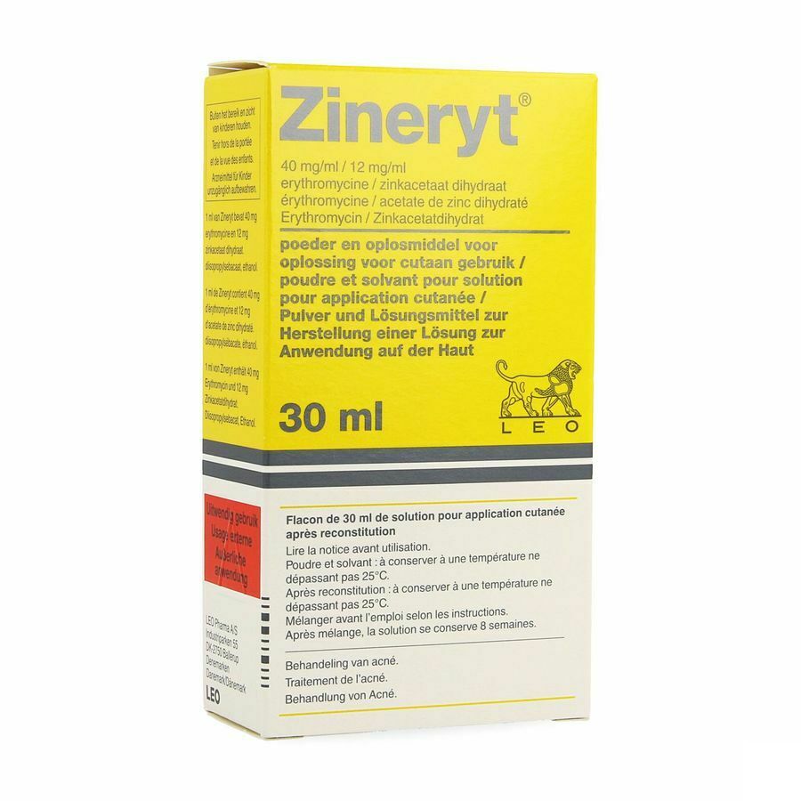 Zineryt Lotion 30ml kopen - Pazzox, online apotheek zonder zorgen