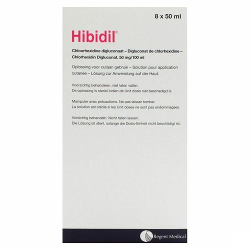 Hibidil Sol 8x50ml Ud Bottelpack kopen - Pazzox, online apotheek
