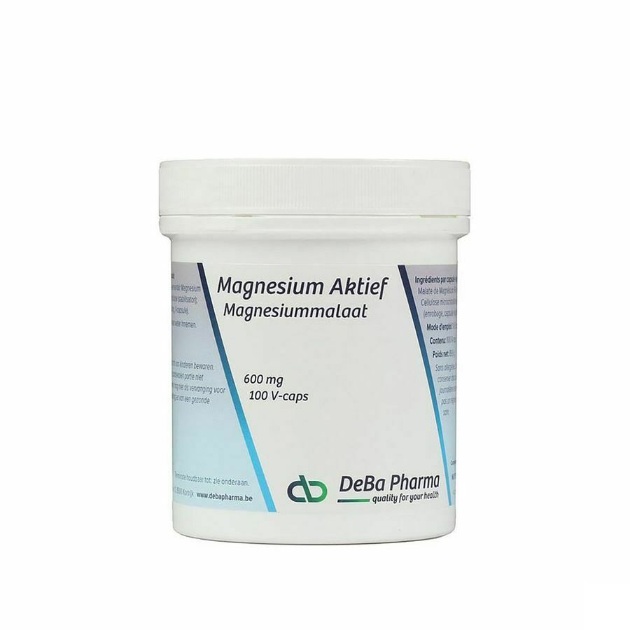 Magnesium Actif Caps 100 X 600mg Deba kopen - Pazzox, online apotheek