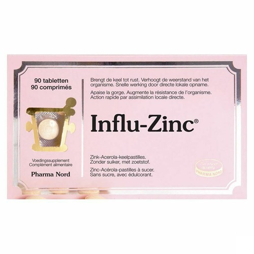 Influ-Zinc 90 Tabletten kopen - Pazzox, online apotheek zonder zorgen