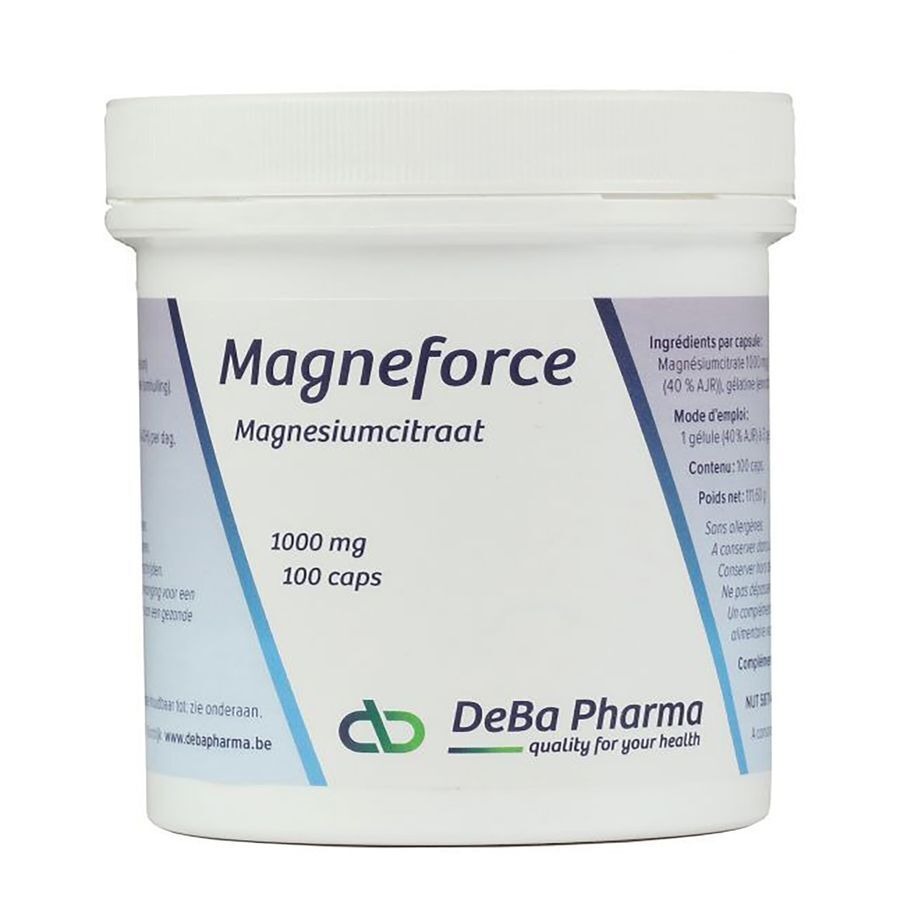 Magneforce Caps 100x1000mg Deba kopen - Pazzox, online apotheek