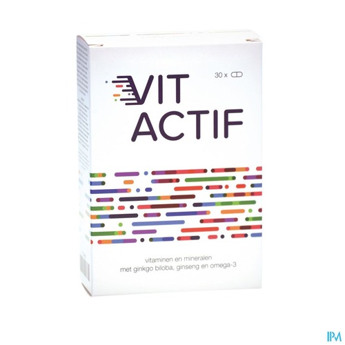 Vit Actif Caps 30 kopen - Pazzox, online apotheek zonder zorgen