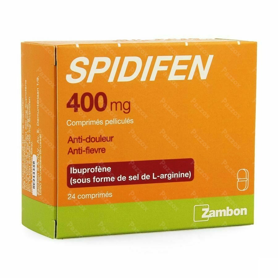 Spidifen 400 Comp Enrob 24 X 400mg kopen - Pazzox, online apotheek