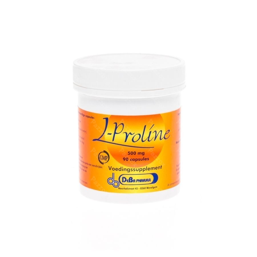 l-proline Caps 90x500mg Deba kopen - Pazzox, online apotheek