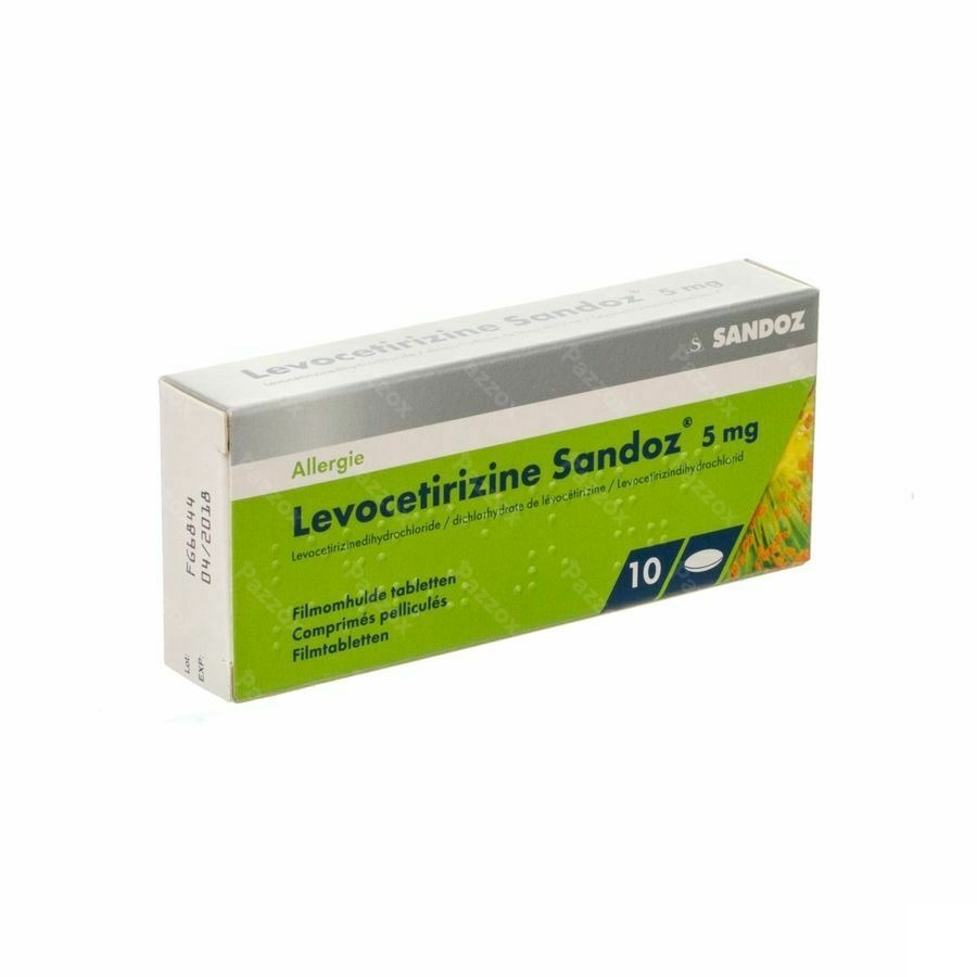 Levocetirizine Sandoz 5mg 10 Tabletten Kopen Pazzox levocetirizine-sandoz-5mg-10-tabletten-kopen-pazzox