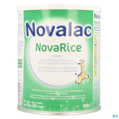Novalac Novarice Pdr 800g kopen - Pazzox, online apotheek