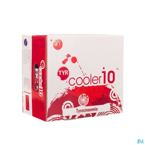 Tyr Cooler 10 Rood/rouge 30 X 87ml kopen - Pazzox, online apotheek