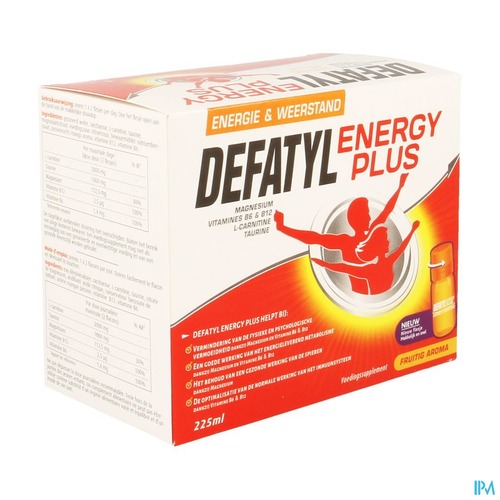 Defatyl Energy Plus 15x15ml kopen - Pazzox, online apotheek