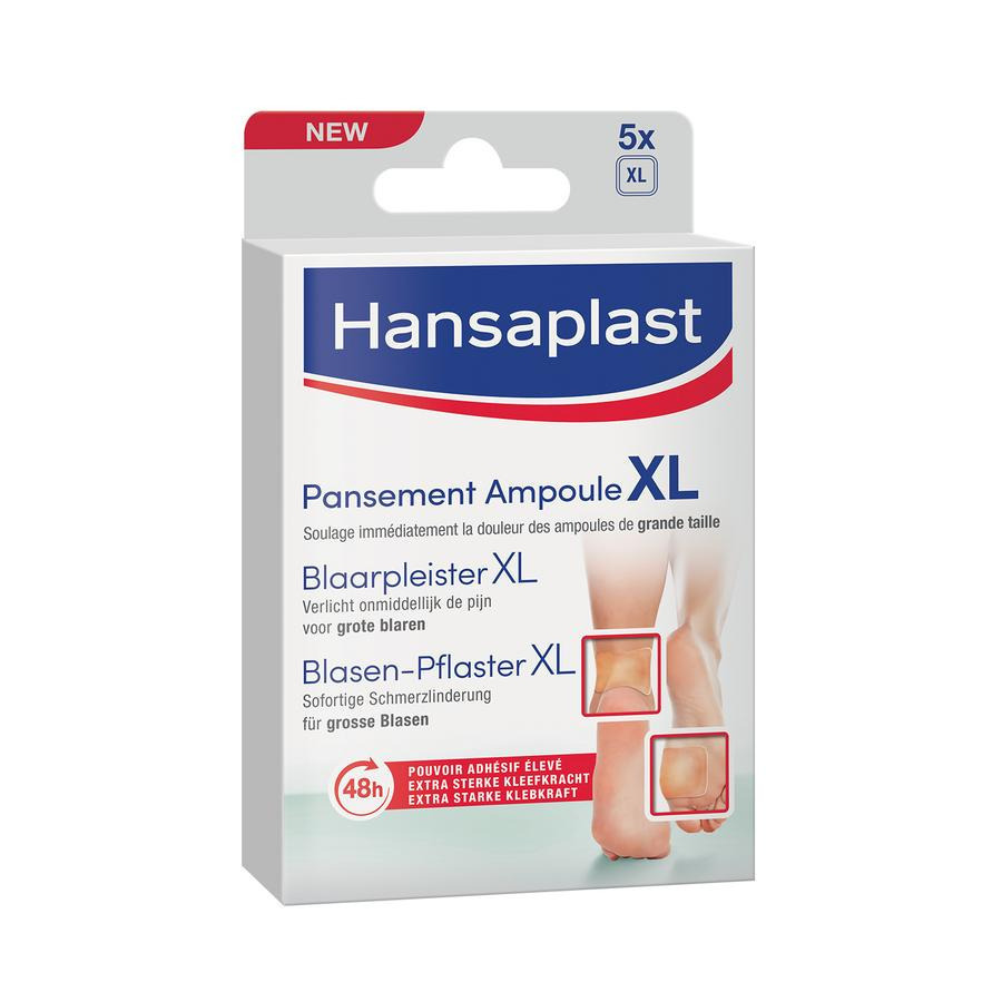 Hansaplast Blaarpleister Xl Strip 5 kopen - Pazzox, online apotheek