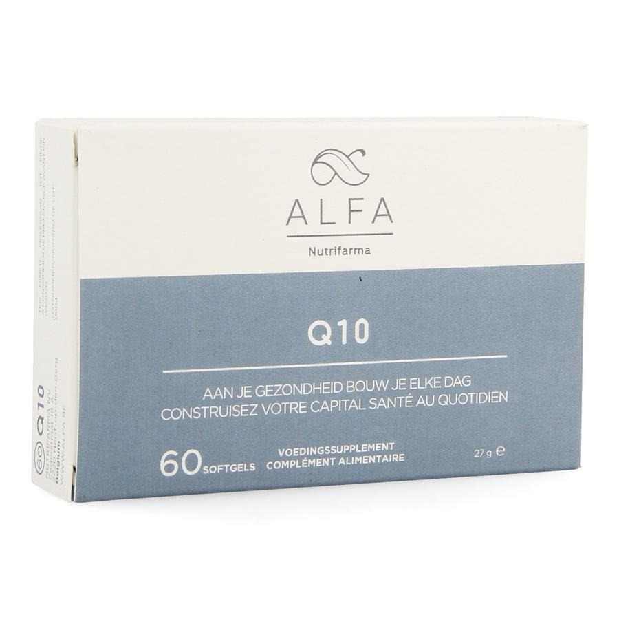 Alfa Q10 100 mg Softgels 60 kopen - Pazzox, online apotheek