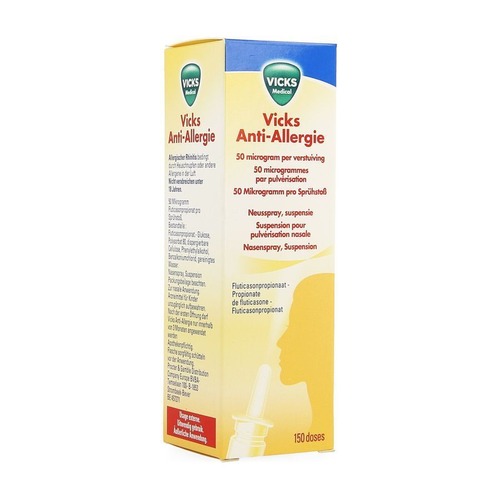 Vicks Anti Allergie Neusspray 150 Doses kopen - Pazzox