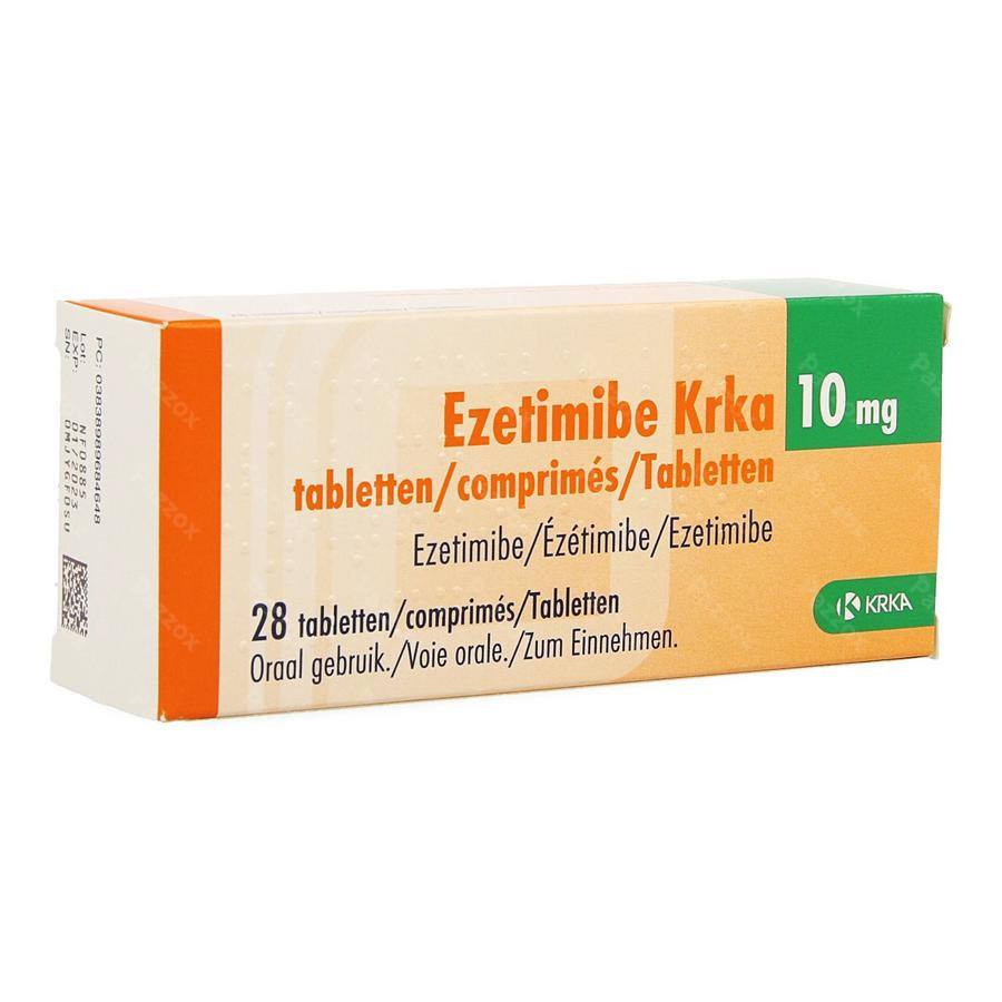 Ezetimibe Krka 10mg Tabl 28 kopen - Pazzox, online apotheek
