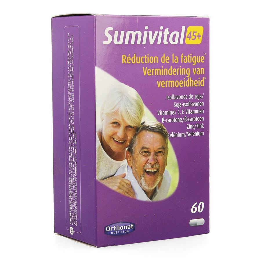 Sumivital 45+ Caps 60 kopen - Pazzox, online apotheek zonder zorgen