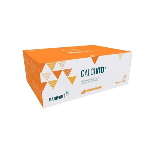 Calcivid 1000mg/880ie Orange Sach 30 kopen - Pazzox, online apotheek