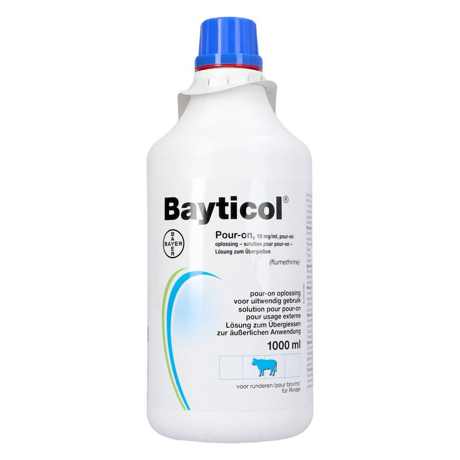 Bayticol 10mg/ml Pour-on Opl 1000ml kopen - Pazzox, online apotheek