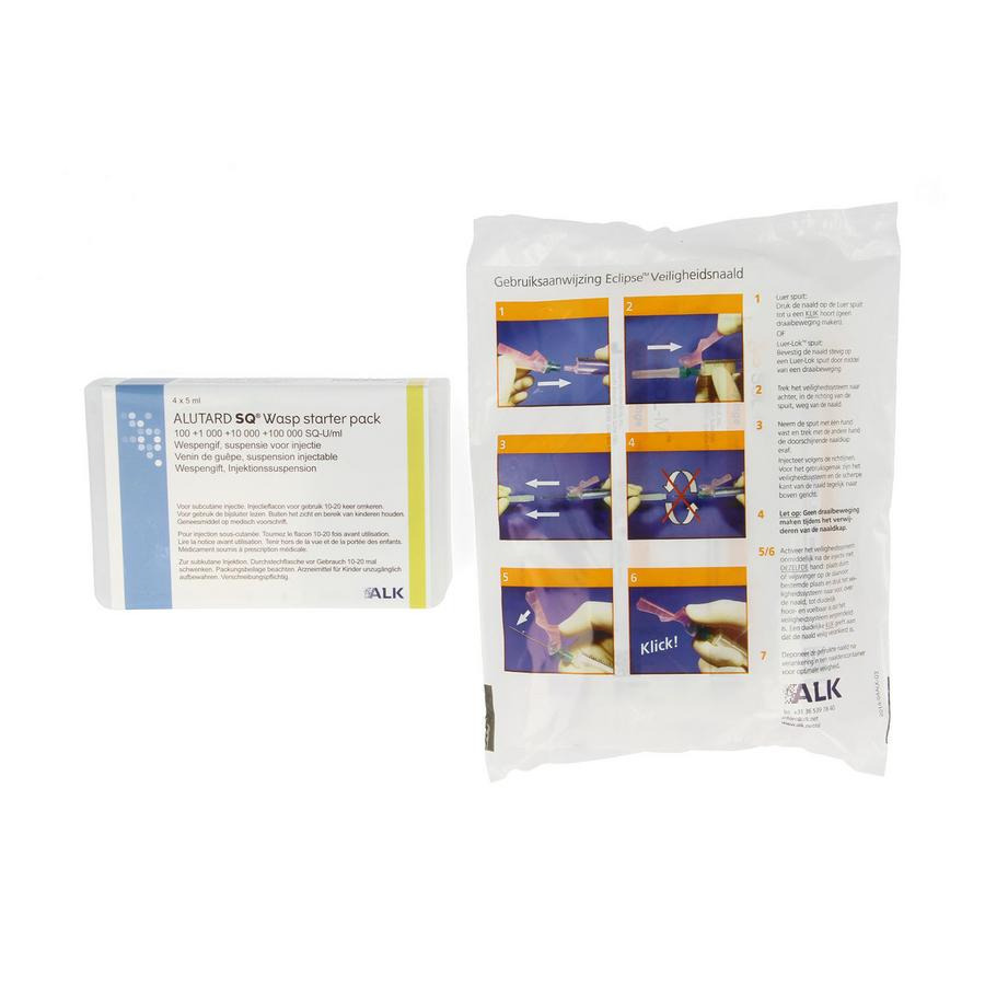 Alutard Sq Wasp Susp Inj Instel. 4x5ml kopen - Pazzox