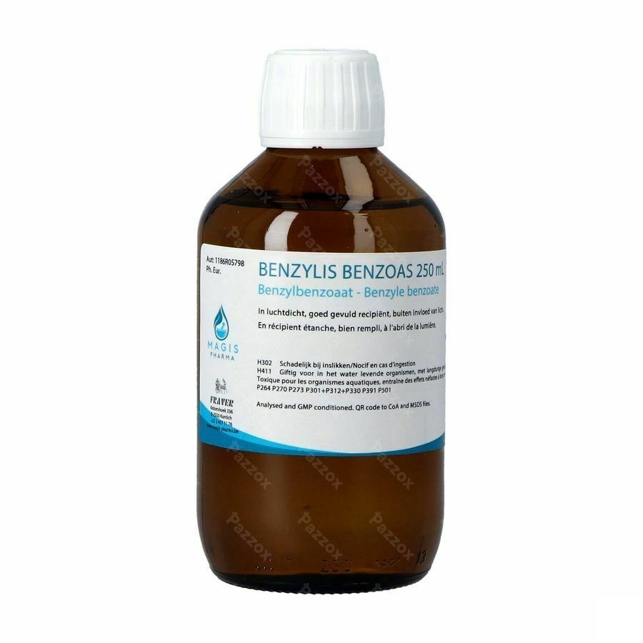 Benzylbenzoaat 250ml Magis kopen - Pazzox, online apotheek