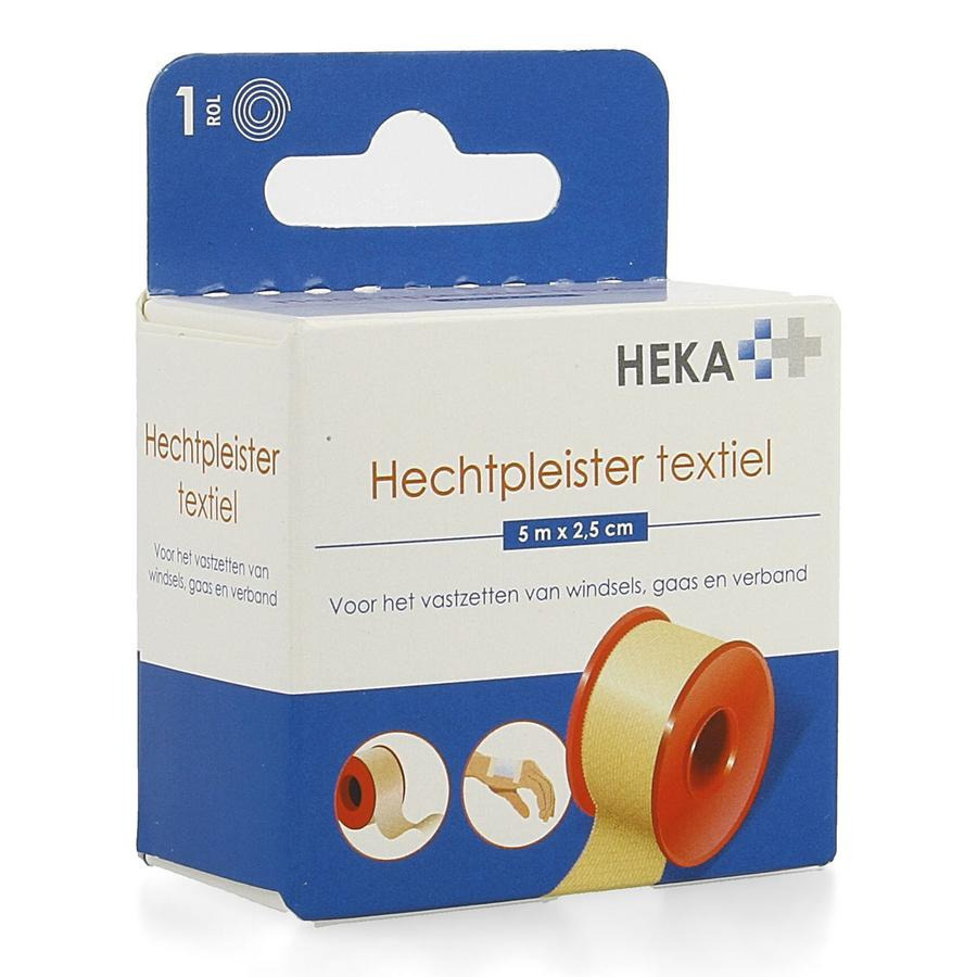Hekaplast Zom Hechtpleister Text 5mx2,5cm Rg 1 kopen - Pazzox