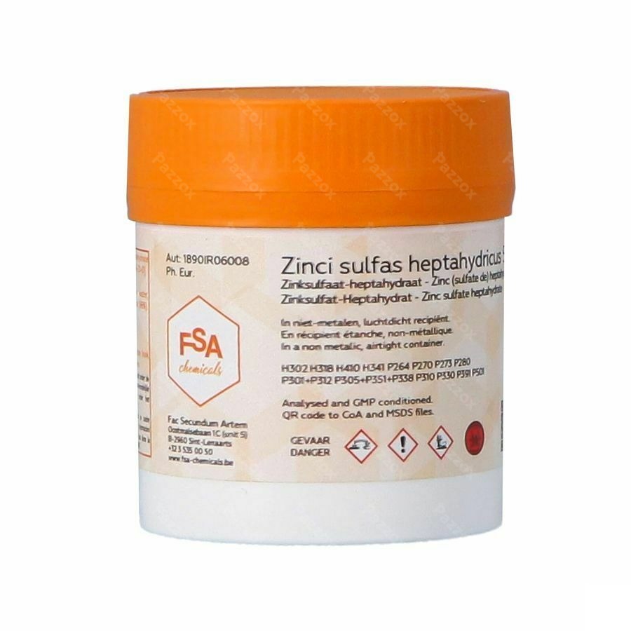 Zincsulfaat Heptahydraat 50g Magis kopen - Pazzox, online apotheek