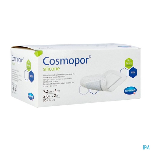 Cosmopor Silicone 7,2x 5cm 50 kopen - Pazzox, online apotheek