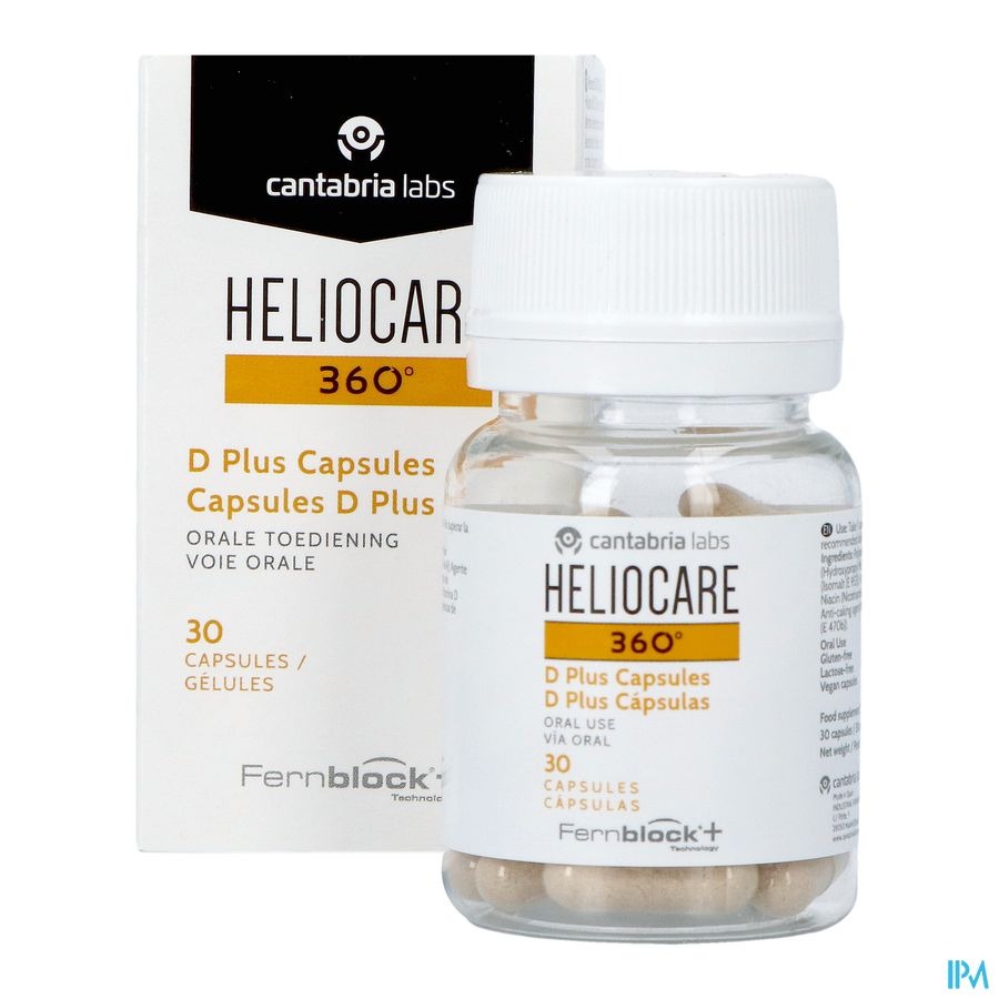 Heliocare 360° D Plus 30 Capsules kopen - Pazzox, online apotheek