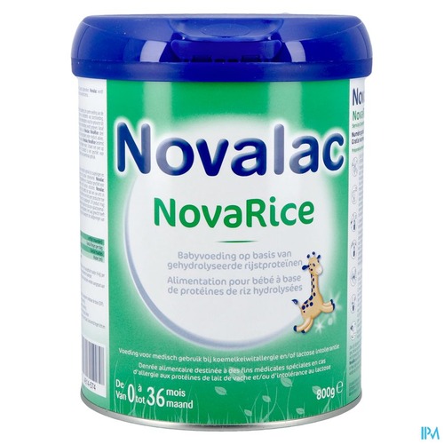 Novalac Novarice 0-36 Maanden 800g kopen - Pazzox, online apotheek