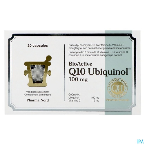 Bioactive Q10 100mg 20 Capsules kopen - Pazzox, online apotheek