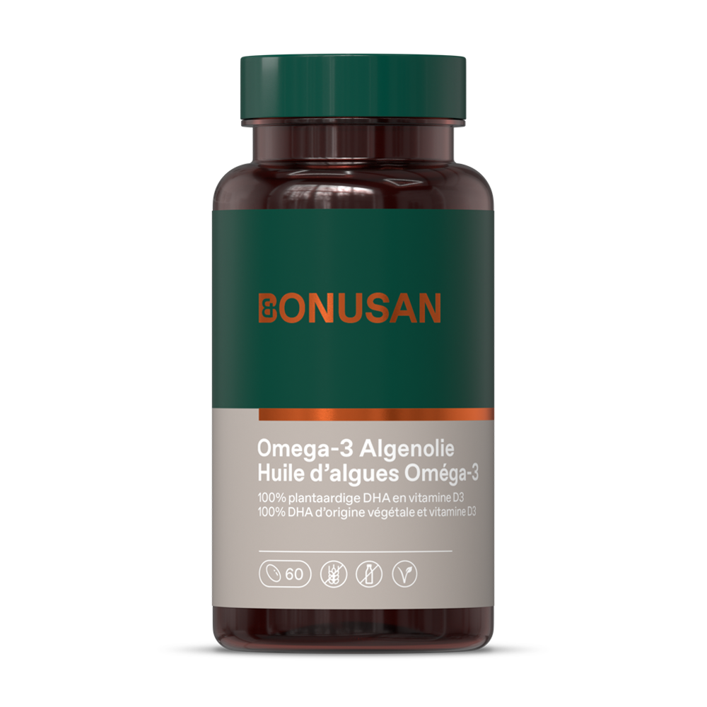 Bonusan Omega-3 Algenolie 60 Capsules kopen - Pazzox, online apotheek