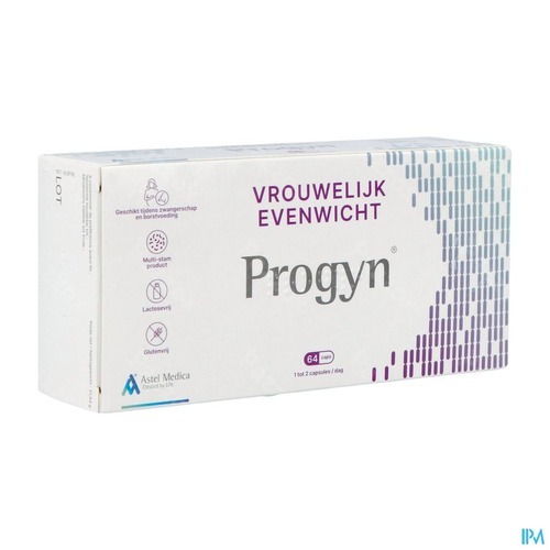 Progyn Probiotica Vrouwelijk Evenwicht 64 Capsules kopen - Pazzox