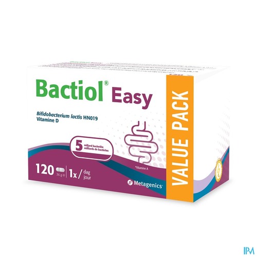 Bactiol Easy 120 Capsules kopen - Pazzox, online apotheek